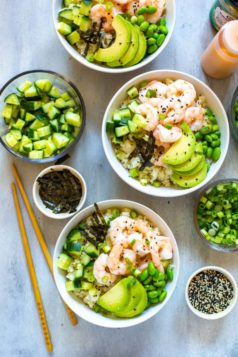 Instant Pot Sushi Rice {+ Sushi Bowls!} - Eating Instantly