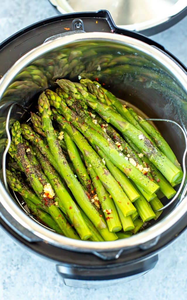 Perfect Instant Pot Asparagus {Tender-Crisp} - Eating Instantly