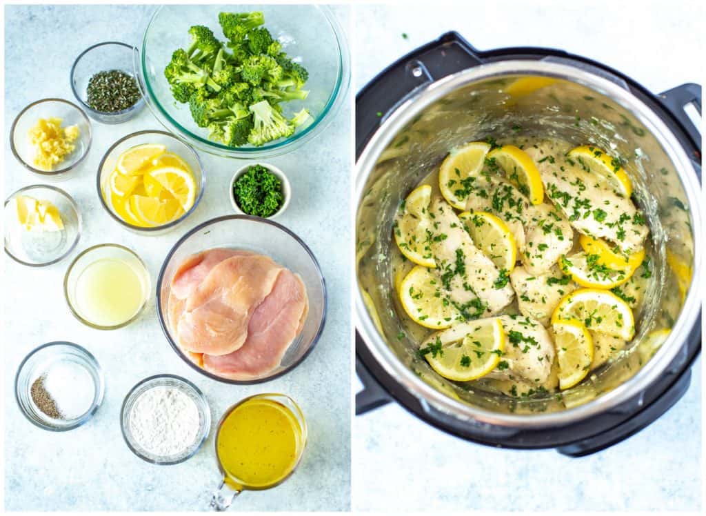 Instant Pot Lemon Garlic Chicken - Eating Instantly