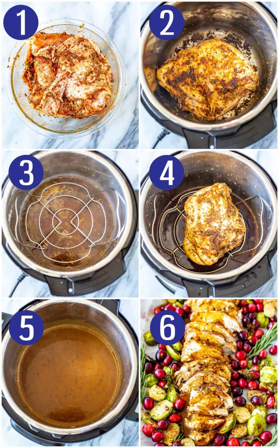 The Juiciest Instant Pot Turkey Breast - Eating Instantly