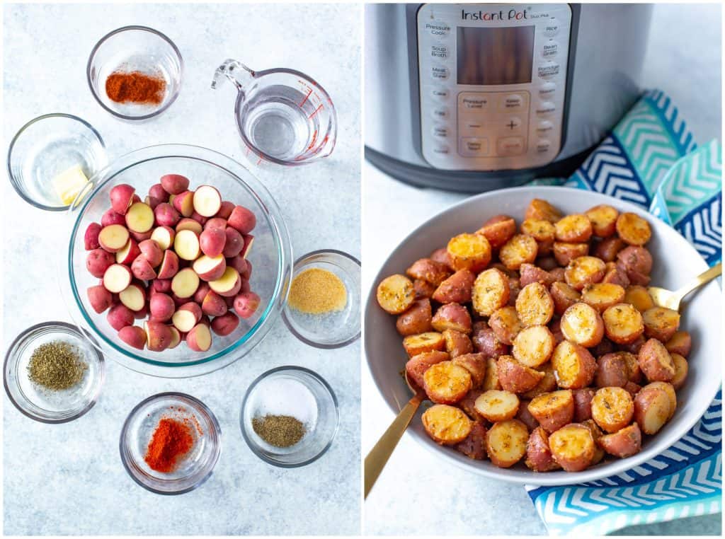 Easy Instant Pot Baby Potatoes - Eating Instantly