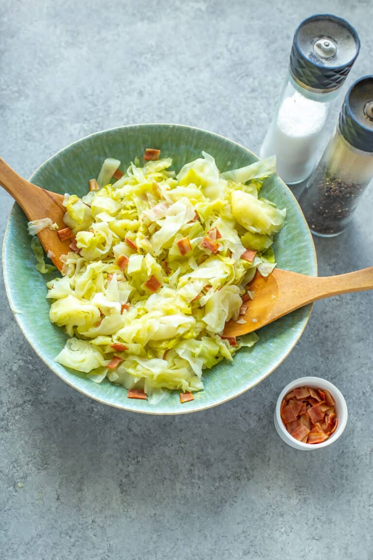 Easy Instant Pot Cabbage and Bacon - Eating Instantly