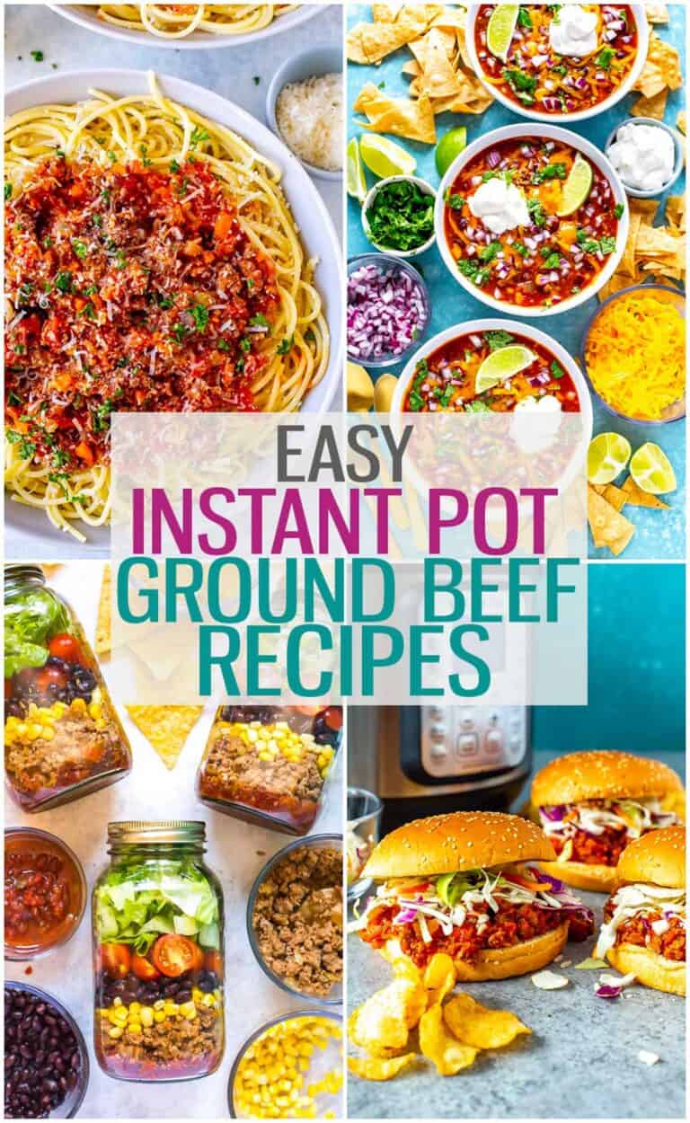 15 Easy Instant Pot Ground Beef Recipes - Eating Instantly