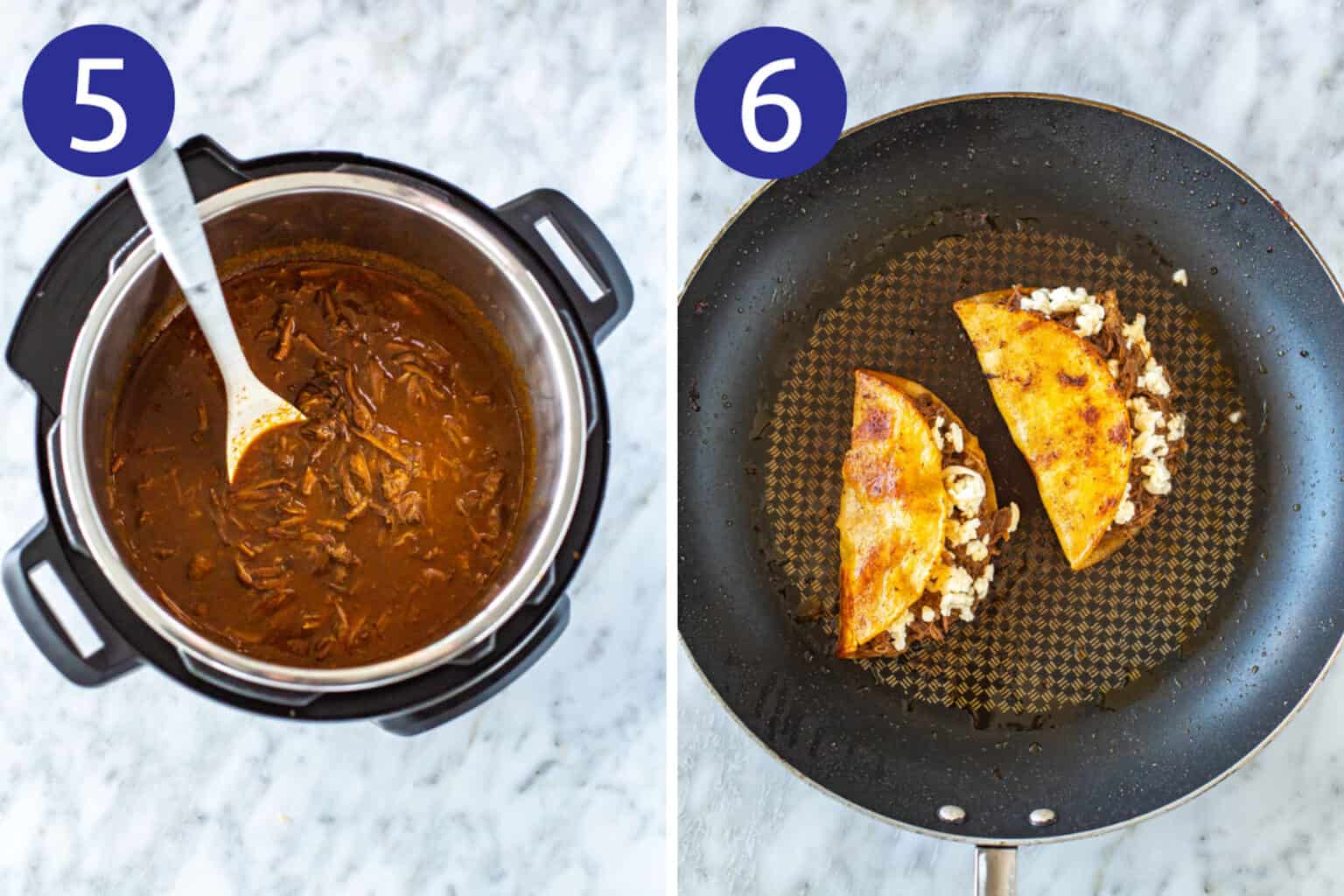 Easier Instant Pot Birria Tacos {Less Ingredients} - Eating Instantly