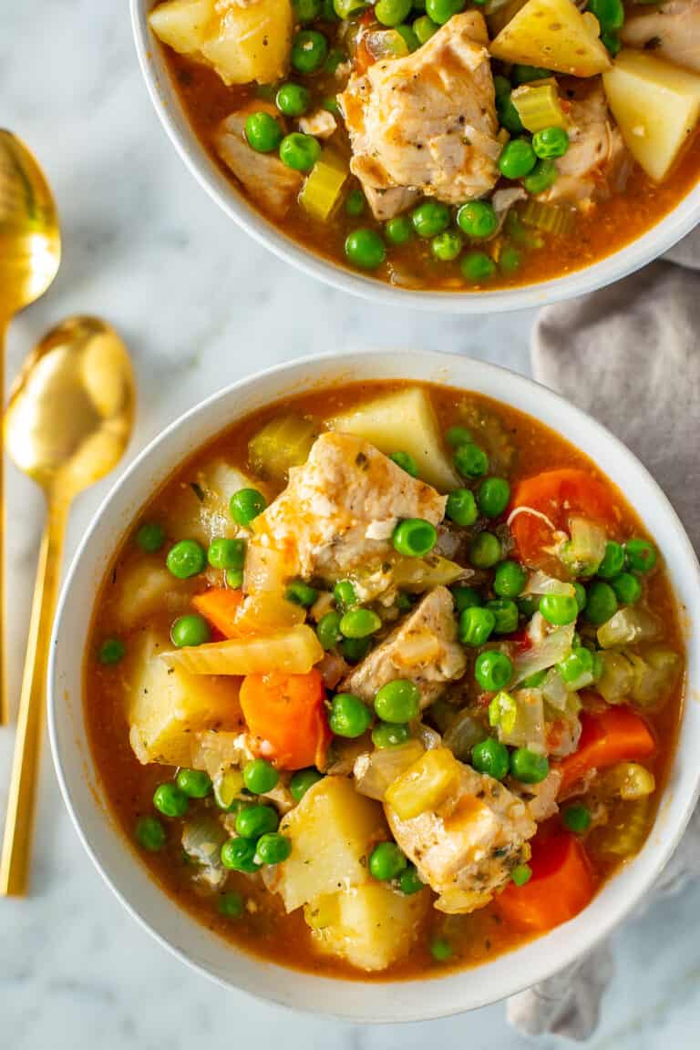 Easy Instant Pot Chicken Stew {Ready in 30 Minutes} - Eating Instantly